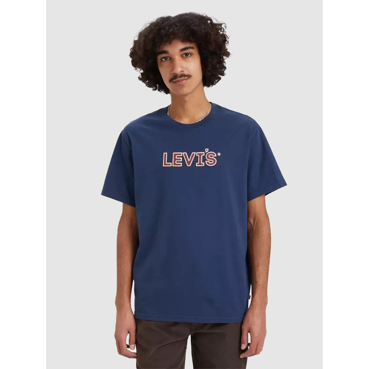 T-Shirt Homem Relaxed Levis Azul Marinho - 161431489.38 | Forte Store