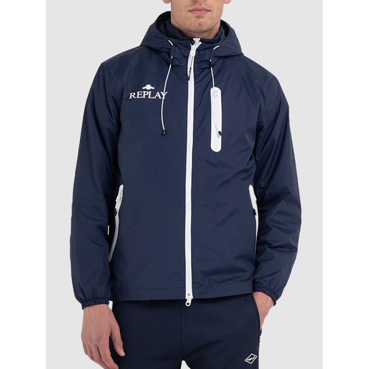 Jackets Male Replay Navy Blue - M831800084306.38 - Forte Store