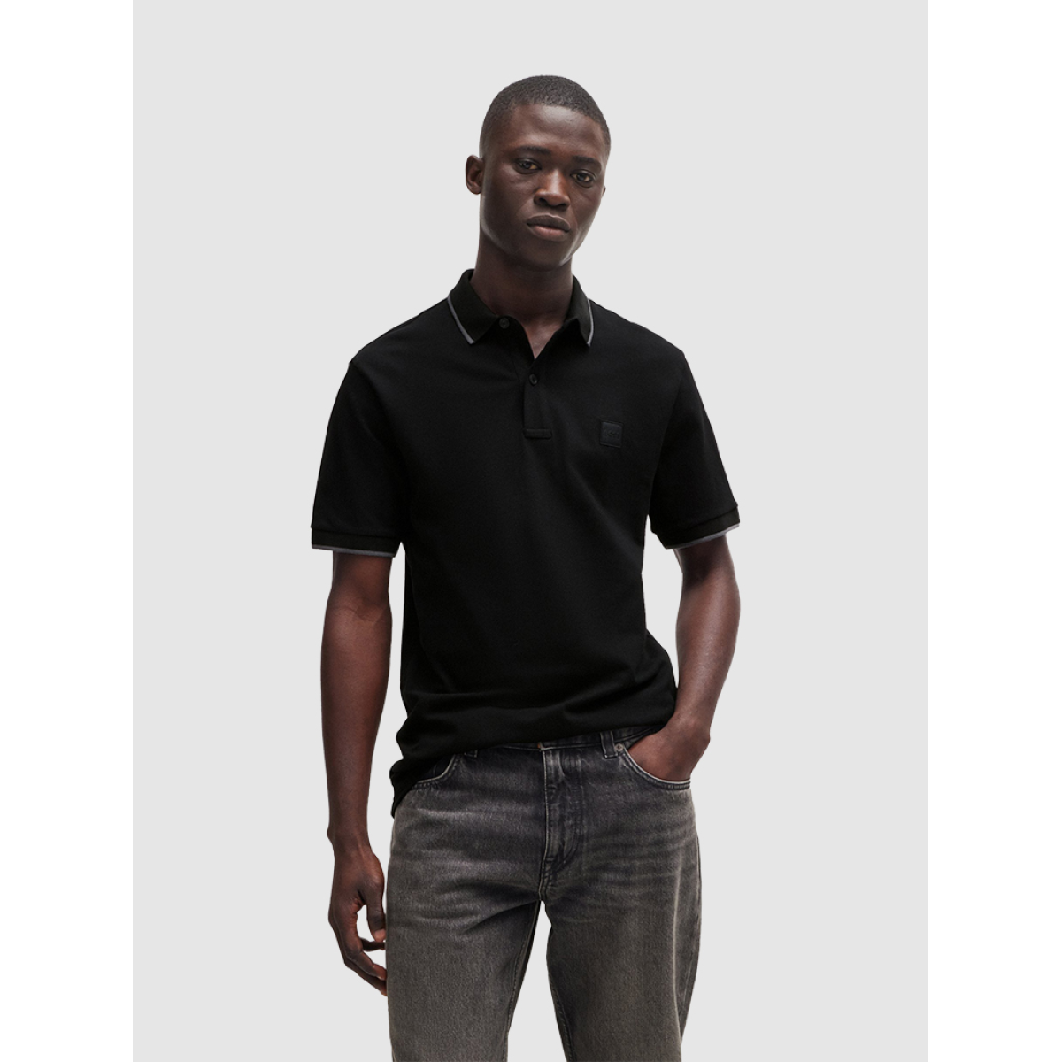 T-Shirt Male Boss Orange Black - 50507699.2 | Forte Store