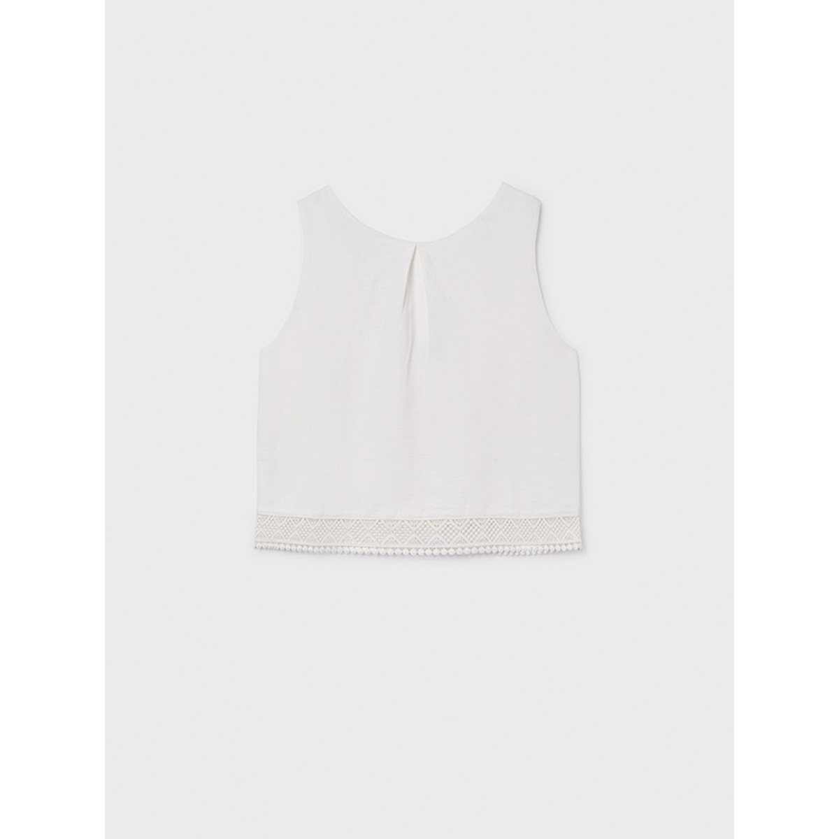 Tops Menina Mayoral Branco - V266157.1 - Forte Store