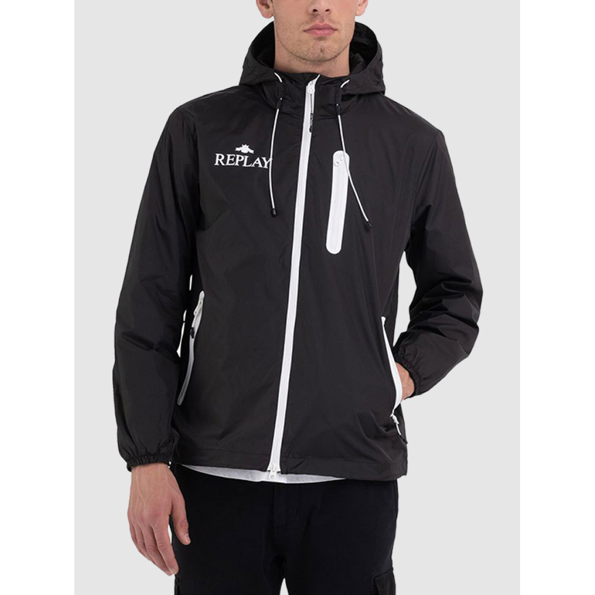 Jackets Male Replay Black - M831800084306.2 - Forte Store