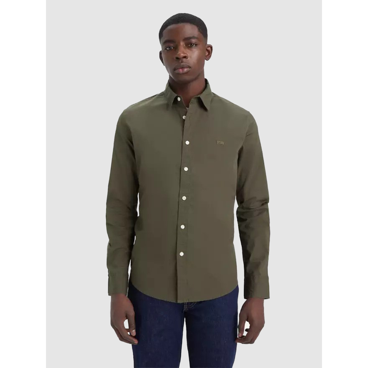 Camisa Homem Battery Levis Verde - 866250053.5 | Forte Store