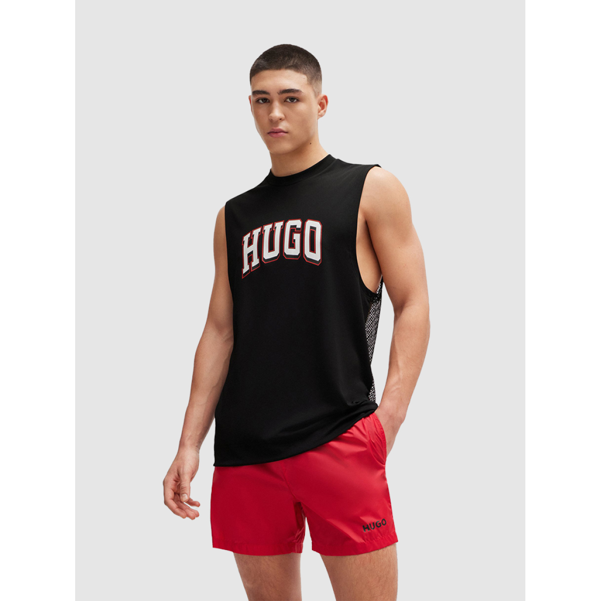 T-Shirt Male Hugo Black - 50515489.2 - Forte Store