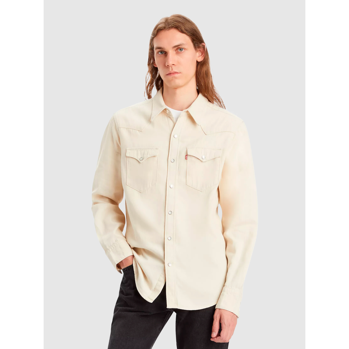 Shirt Male Levis Cream - 857440068.124 | Forte Store