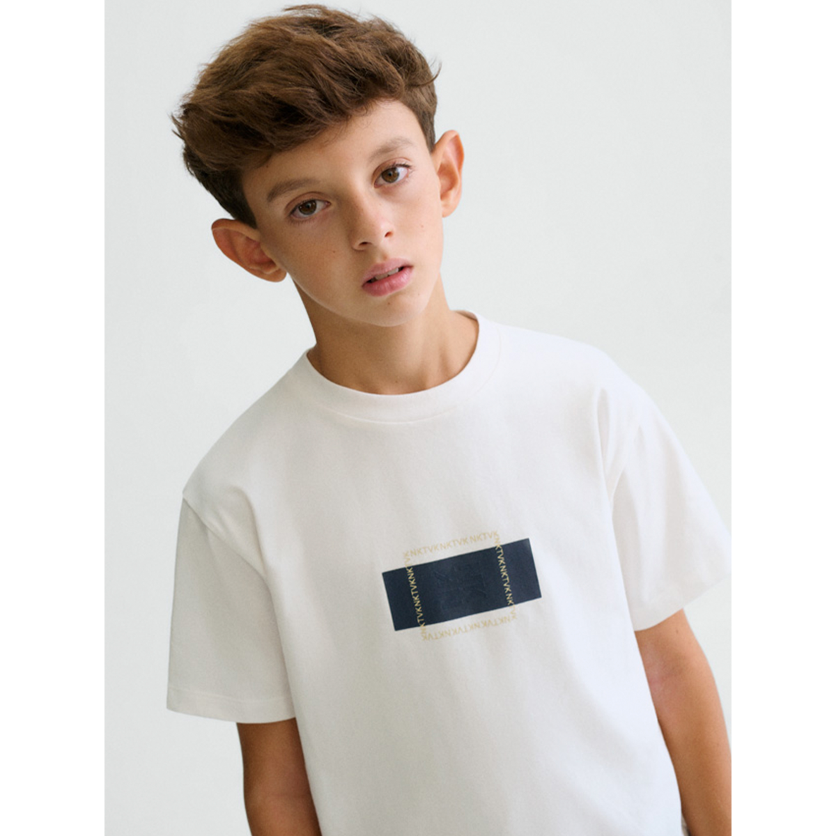 T-Shirt Male Mayoral Branco|EST|AZM - V266028.554 - Forte Store